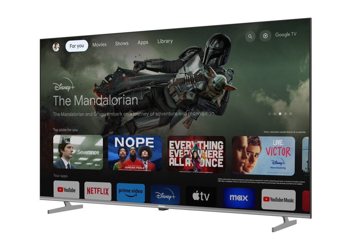 Haier 50 Inch 4K UHD Smart QLED TV with Built-in Receiver - H50S80EU ...