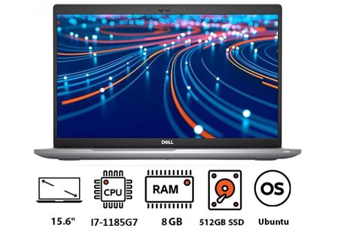 Dell Latitude 5520 Laptop, Intel I7-1185G7, 512GB M.2 PCIe Dell Latitude 5520 Laptop, Intel I7-1185G7, 512GB M.2 PCIe
