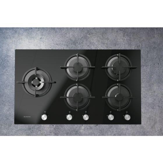 Ariston Built-in Gas Hob, 5 Burners, Black - AGS 92SBK | Best price in ... Ariston Built-in Gas Hob, 5 Burners, Black - AGS 92SBK | Best price in ...
