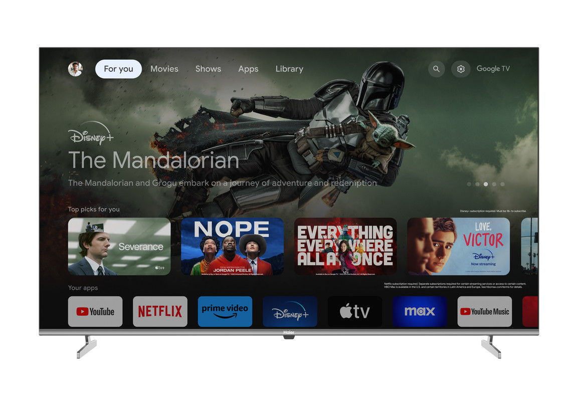 Haier 50 Inch 4K UHD Smart QLED TV with Built-in Receiver - H50S80EU ...